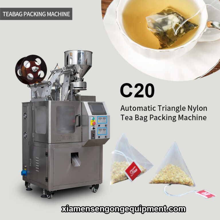 C20 Automatic Pyramids Tea Bag Packing Machine - pyramid tea bag drip ...